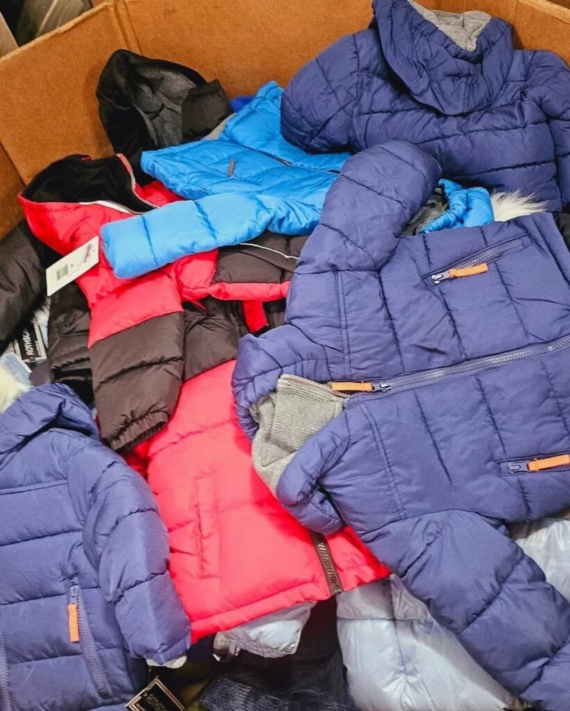 Best Winter Jacket pallet-Bulk liquidation sales