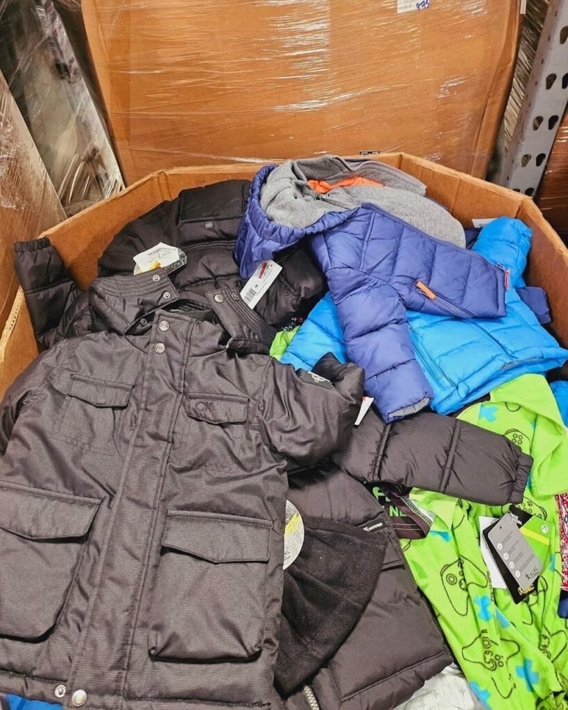 Best Winter Jacket pallet-Bulk liquidation sales